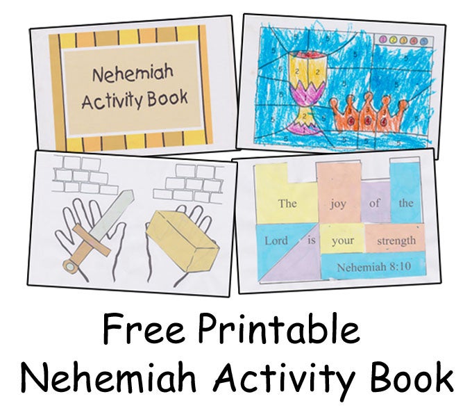 Printable Nehemiah Activity Book - Payhip