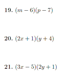 Multiplying out two brackets worksheet (with solutions)