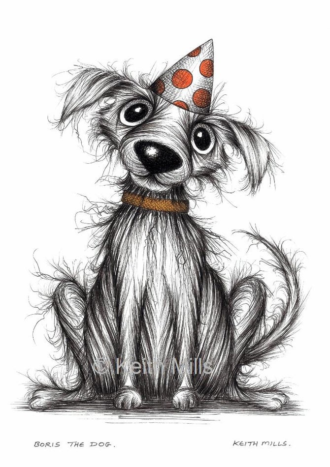 Boris the dog Print download - Payhip