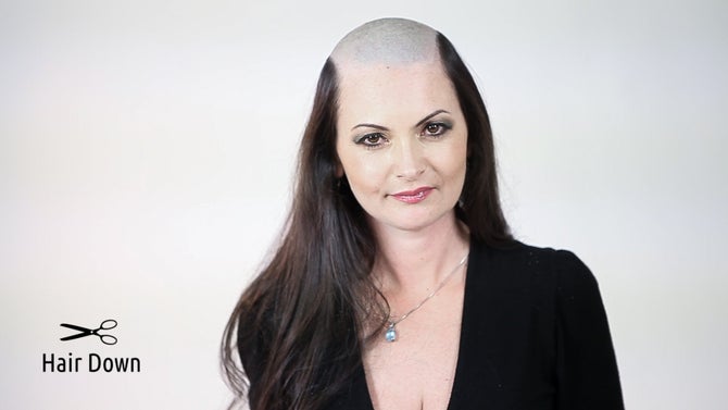 06 - Gorgeous lady go bald and beautiful - Payhip