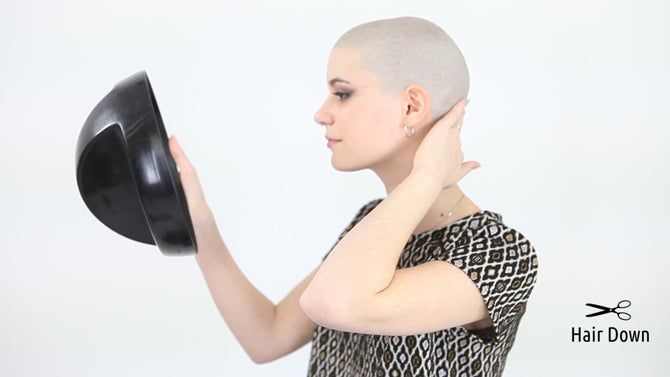 09 - Girl complete headshave to smooth bald. - Payhip