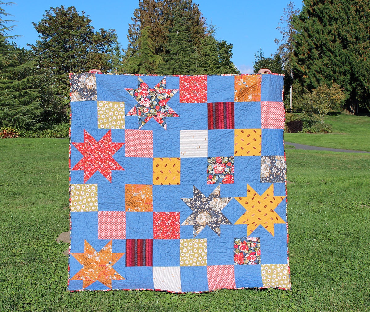 Enchanted Stars Quilt Pattern - PDF - Payhip