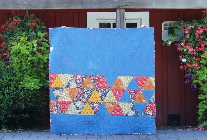 Modern Triangles Quilt Pattern - PDF - Payhip