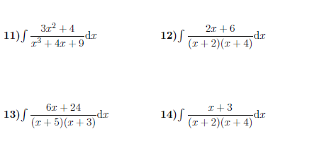 Integration using logarithms worksheet (with solutions)
