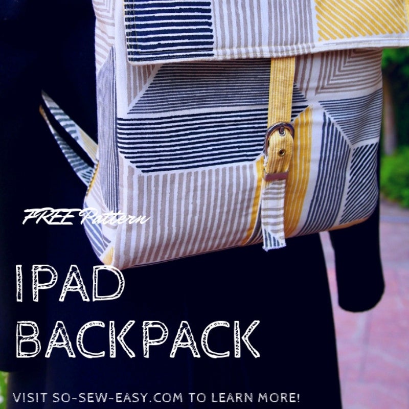 Easy iPad Backpack Pattern - Payhip