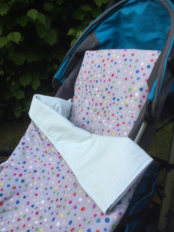 Footmuff for pushchair - PDF downloadable pattern and tutorial - Payhip