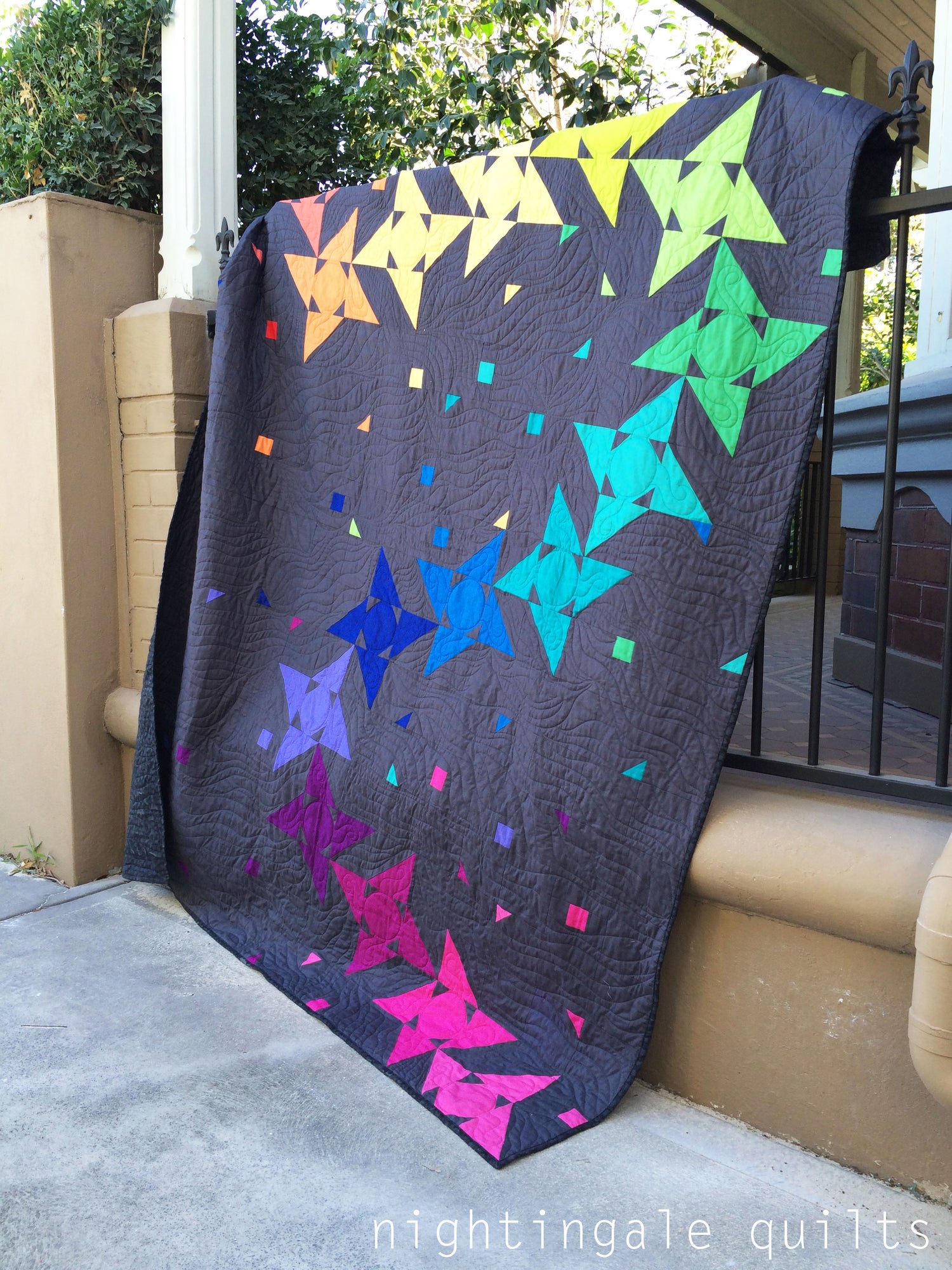 Celestial Cascade Quilt Pattern - Payhip