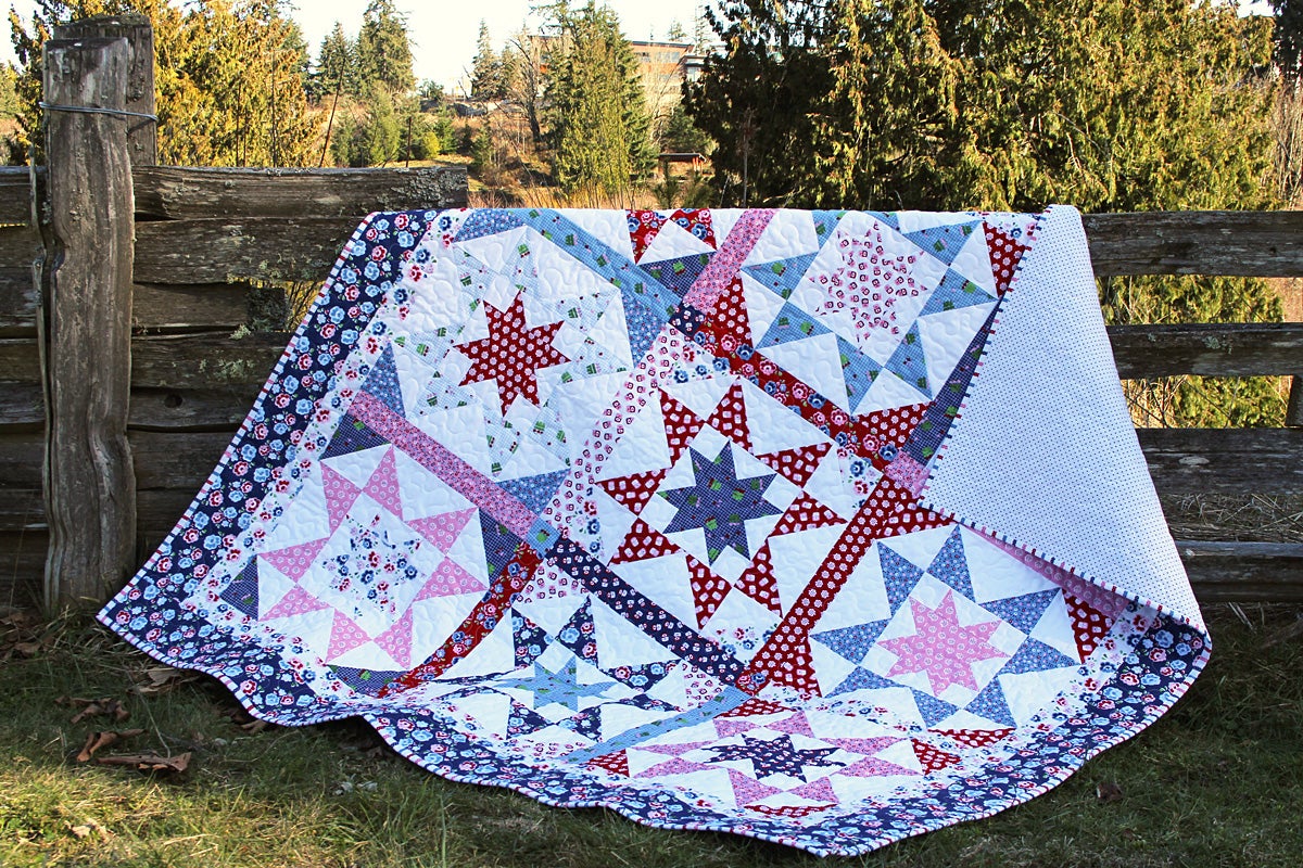 Starlight Double Quilt Pattern - PDF - Payhip