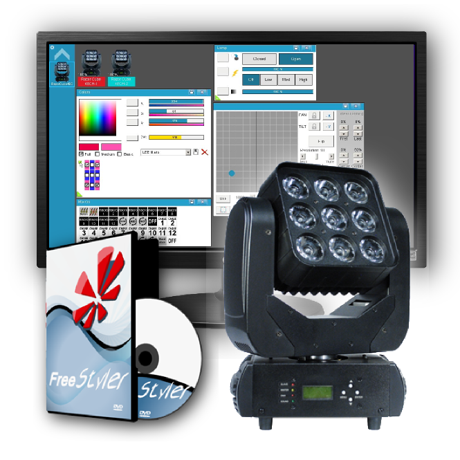 Fixtures De Freestyler P/ Razor Cube De Tecshow - Payhip