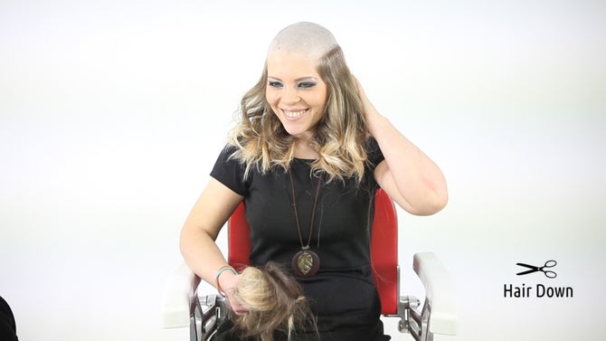 15 - Blond girl funny head shave - Payhip