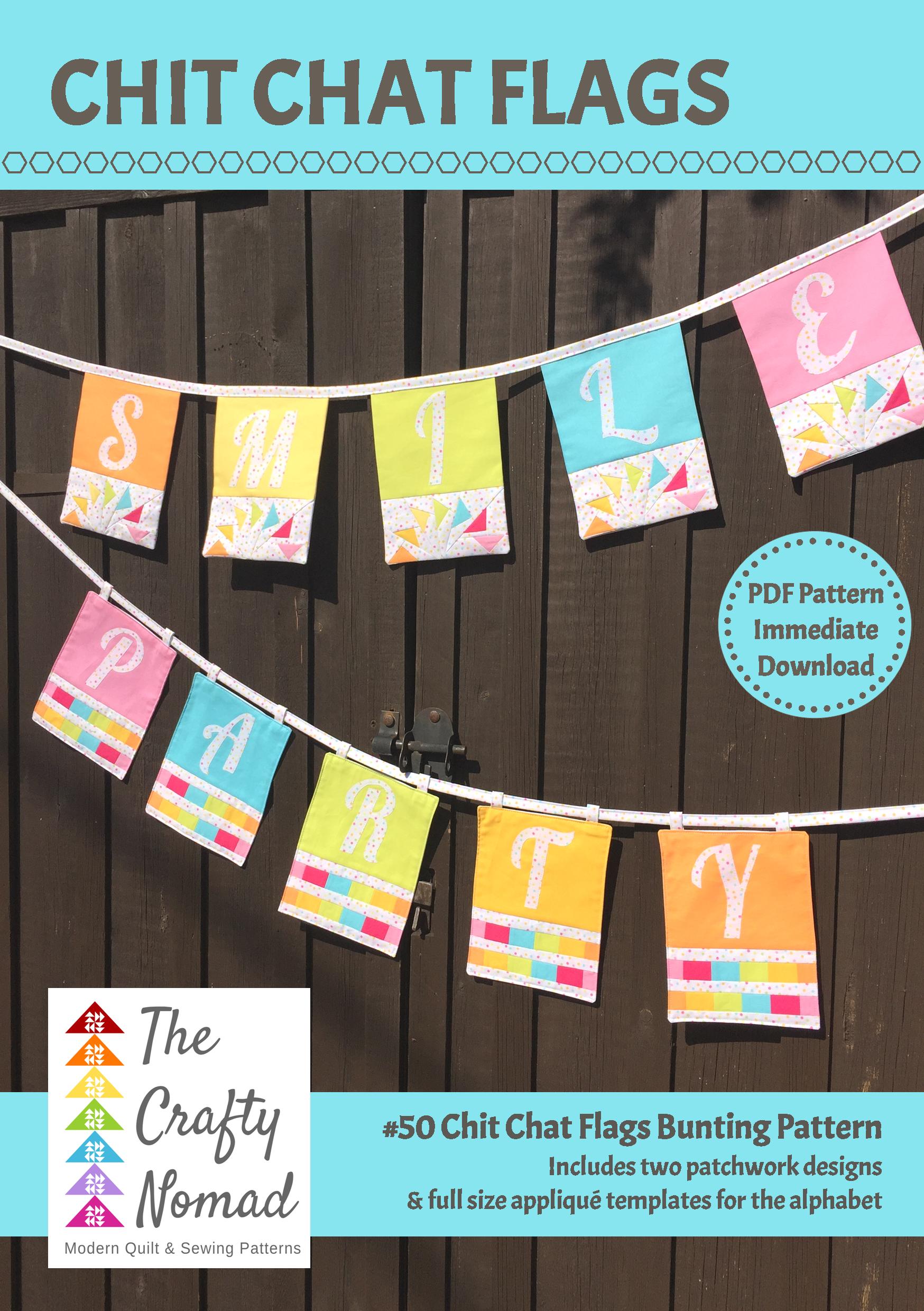 Chit Chat Flags Pattern - PDF Pattern - Payhip