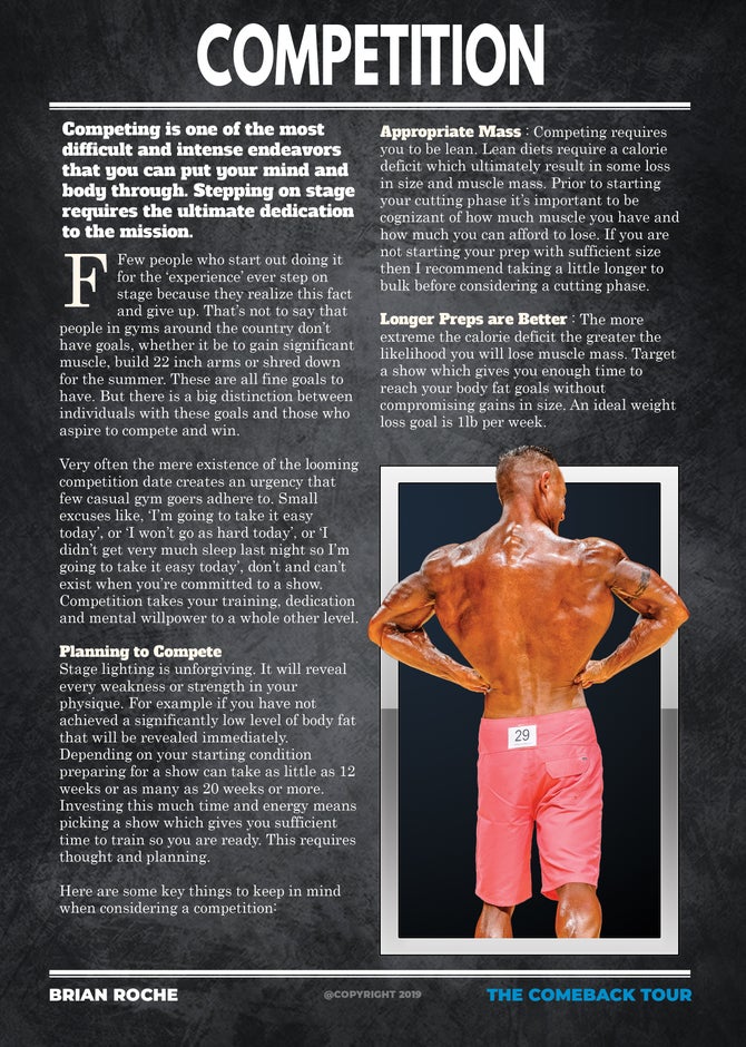 The Comeback Tour by Brian Roche - Payhip