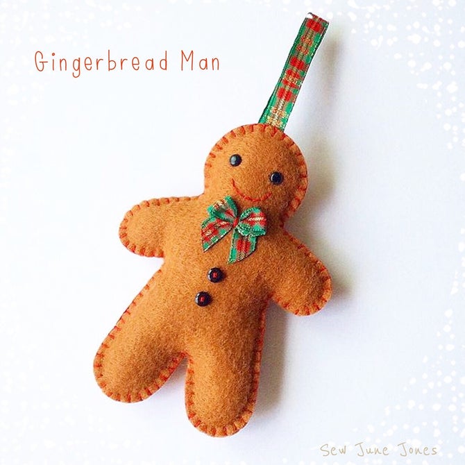 Gingerbread Man PDF Sewing Pattern - Payhip