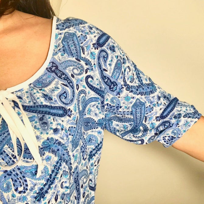 3/4 Sleeves Boho Blouse Pattern - Payhip