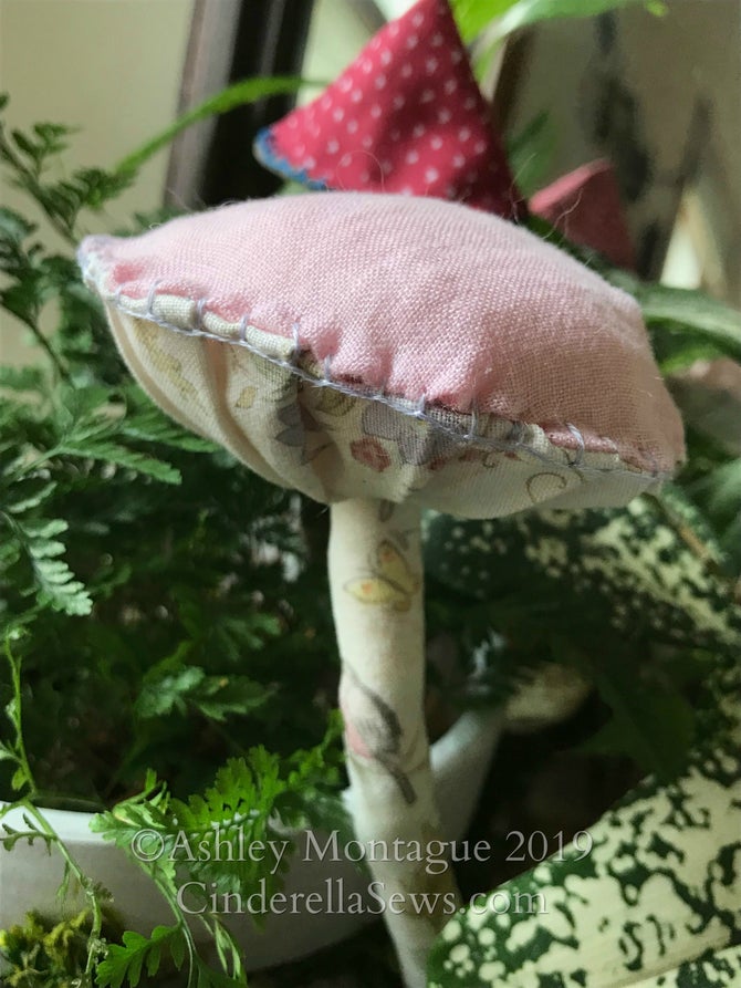 Fabric Mushroom / Toadstool Sewing Pattern and Tutorial - Payhip
