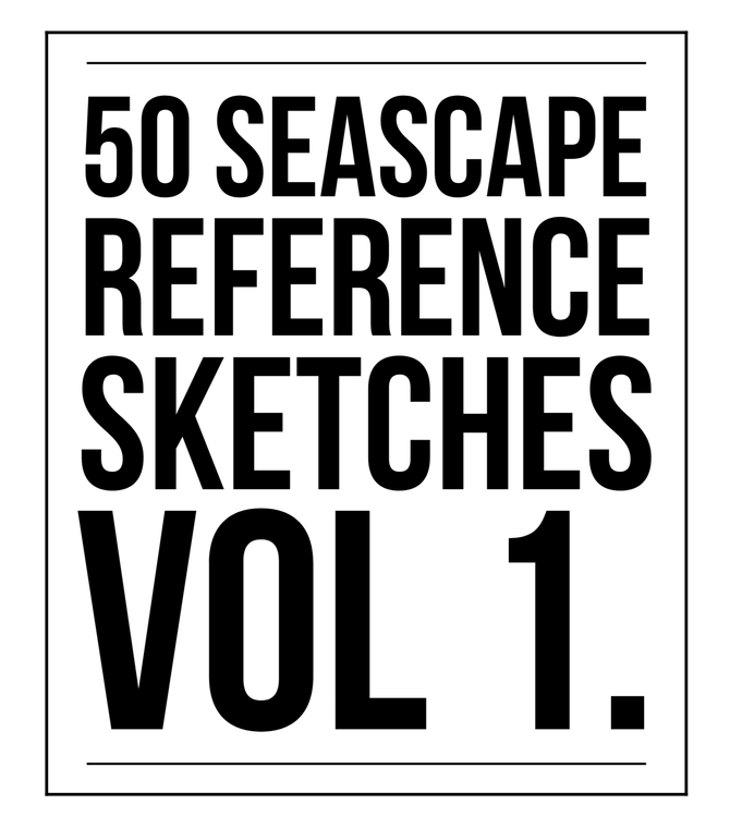 50 Seascape Reference Sketches Vol 1. By Jose Trujillo - Payhip