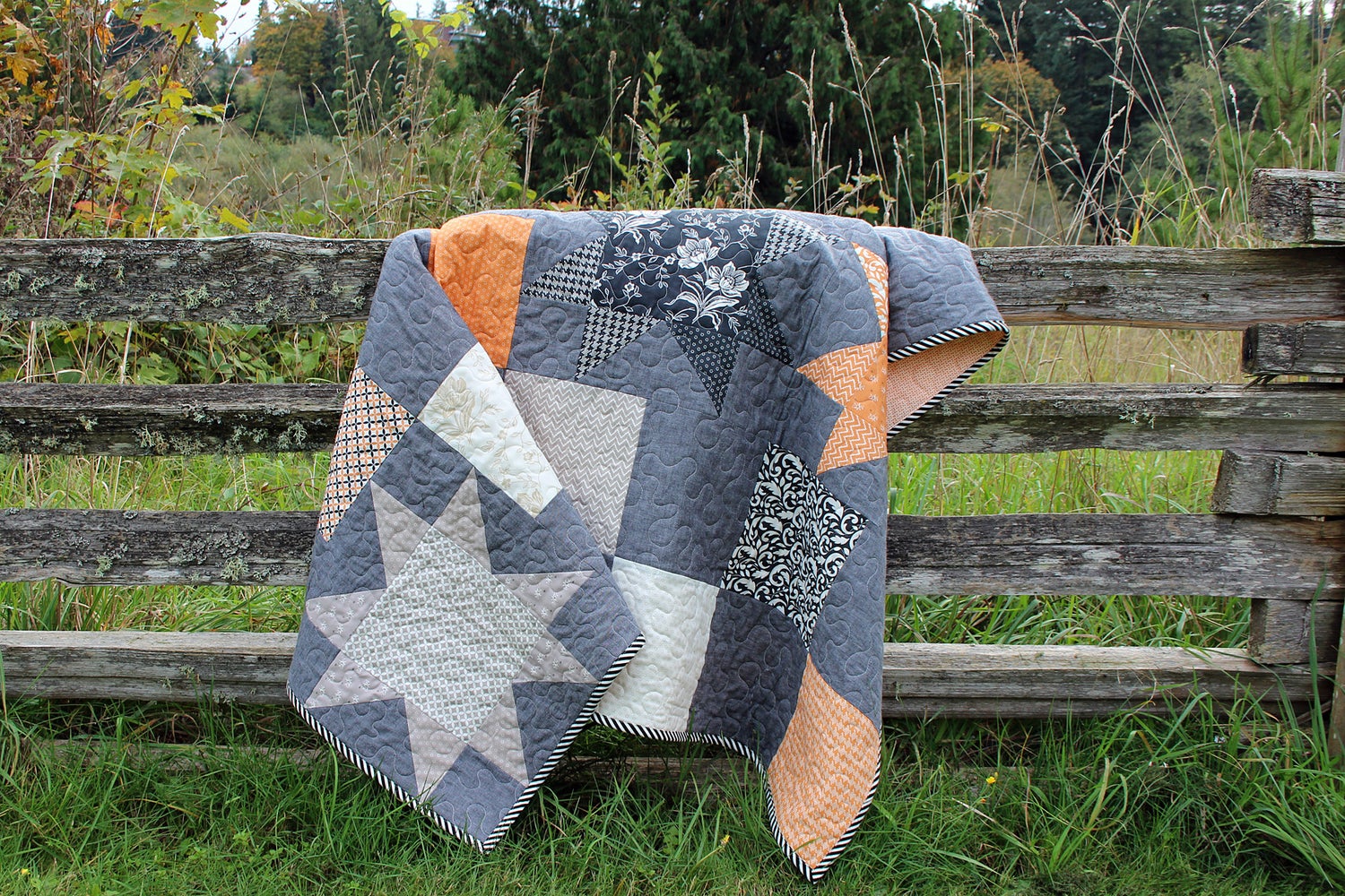 Enchanted Stars Quilt Pattern - PDF - Payhip