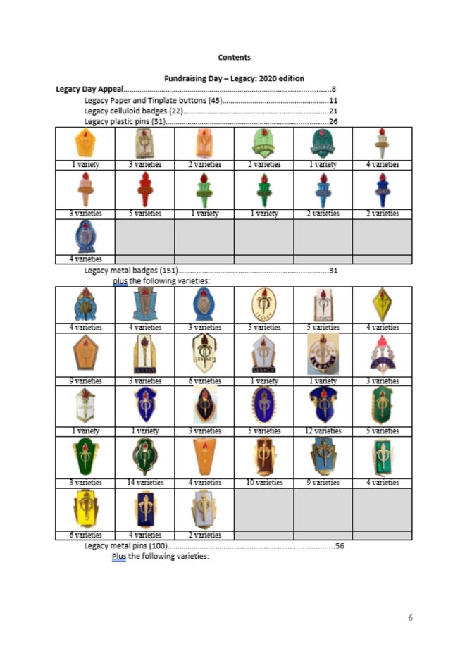 Australian Badge Guides: Legacy Badges - 2020 edition - Payhip