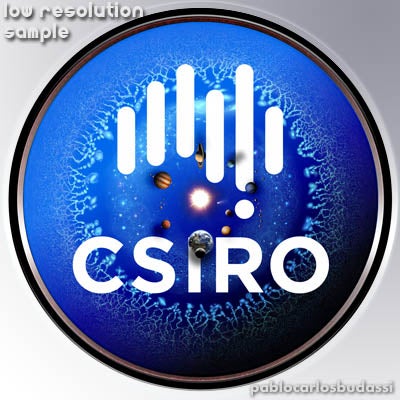 Australian Space Agency CSIRO Logo with the Universe - Payhip