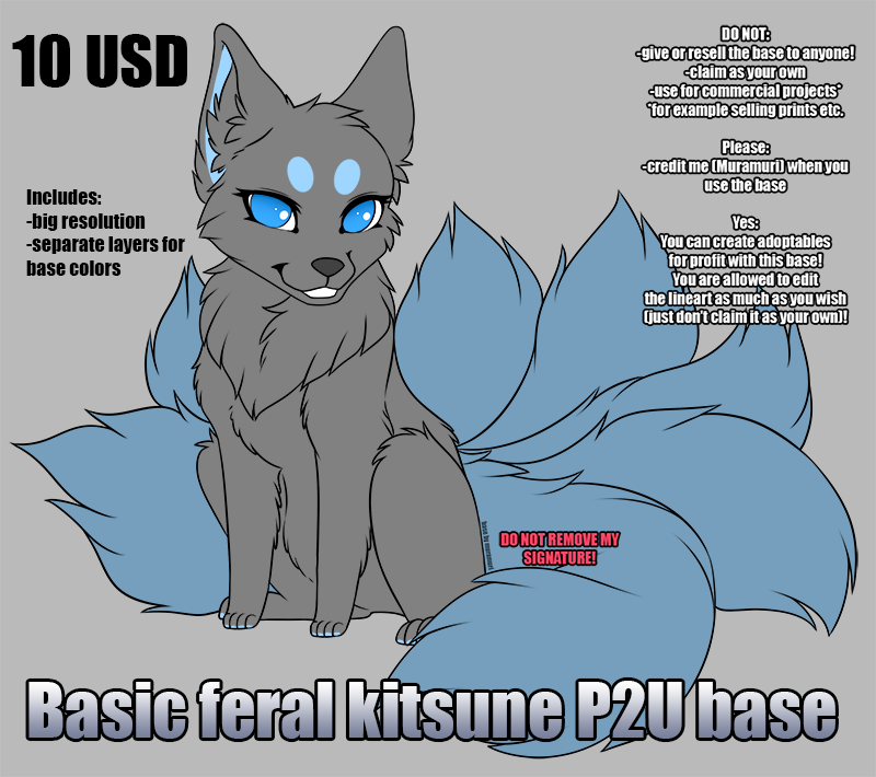 Original kitsune base [P2U] - Payhip