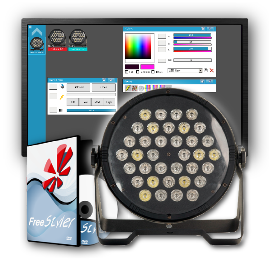 Fixture de Freestyler P/ NeoLed Proton IP 12 QA de American Pro - Payhip