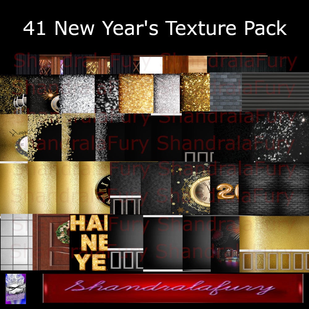 41 New Years Textures Pack - Payhip