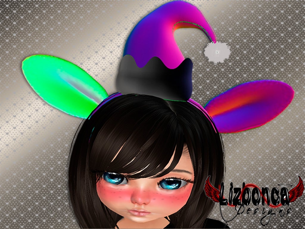MESH Imvu Female Christmas Hat with Ears - Payhip