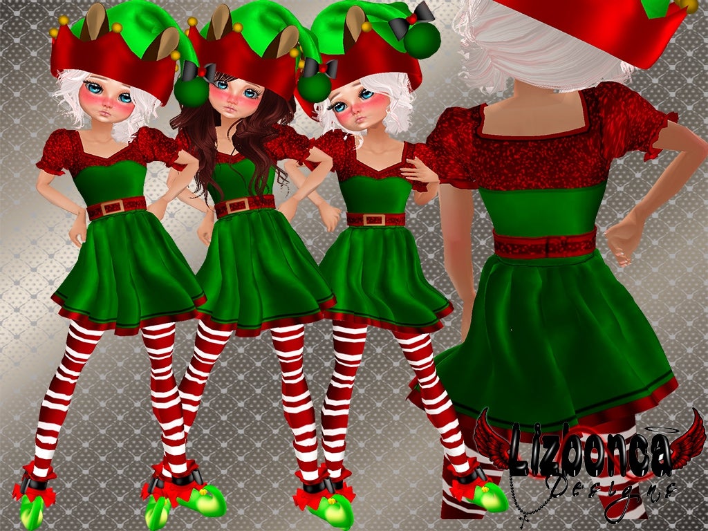 TEXTURE Imvu Kids Elf Dress (Free for VIPS) - Payhip
