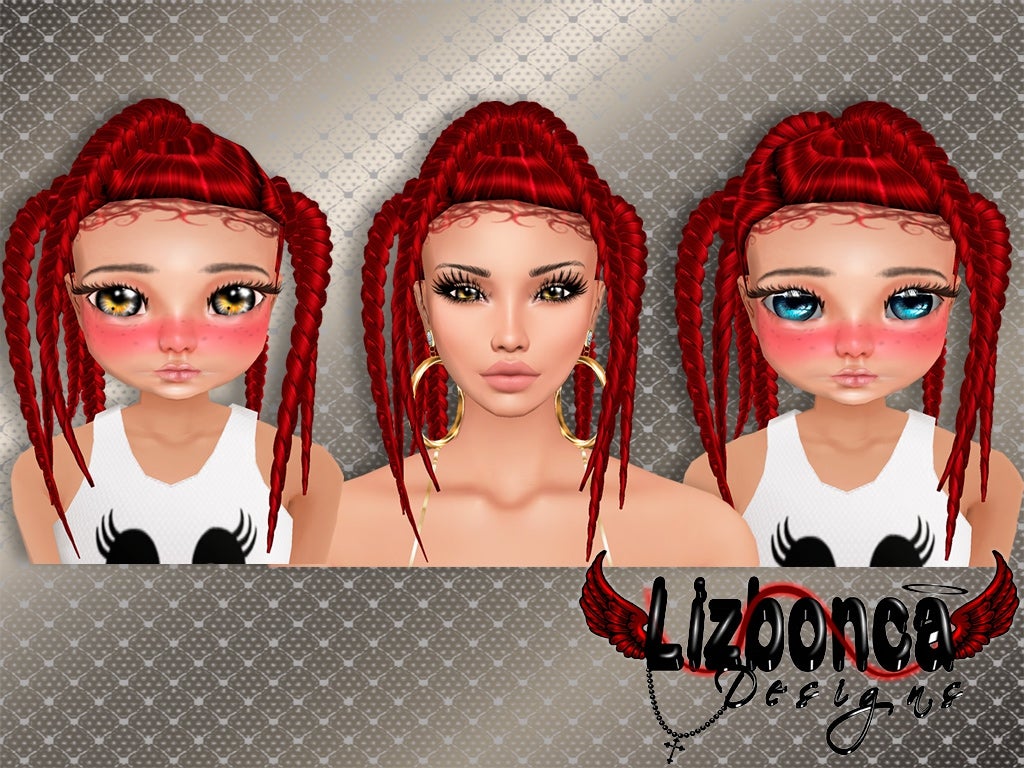 MESH My Imvu Braids hair mesh (3 in one) - Payhip