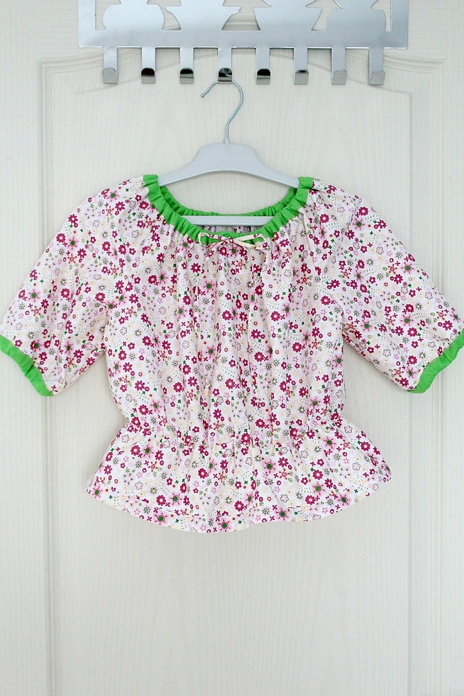 Peasant blouse pattern for little girls - Payhip
