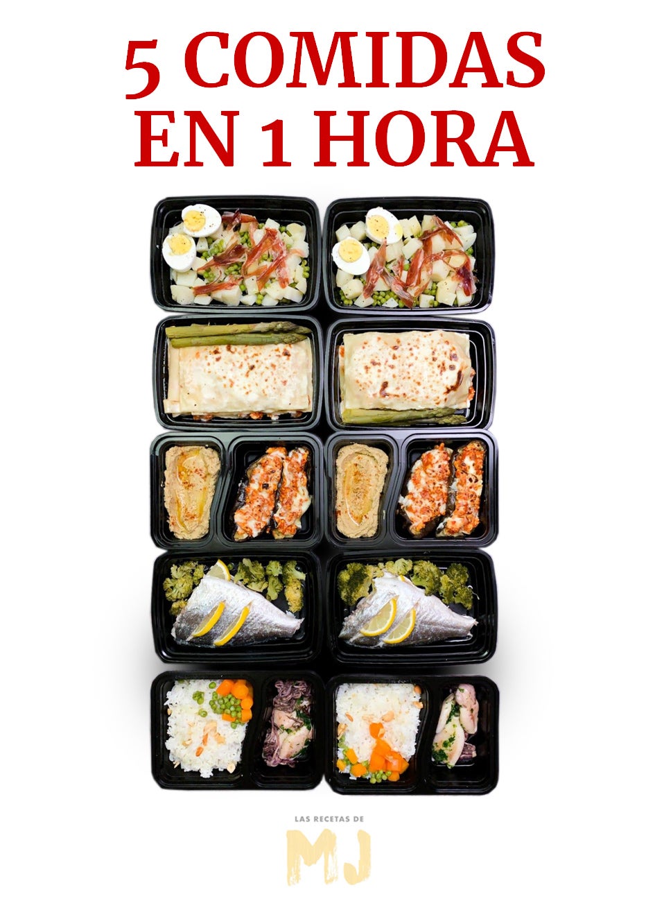 5 COMIDAS EN 1 HORA: Meal Prep 2 - Payhip