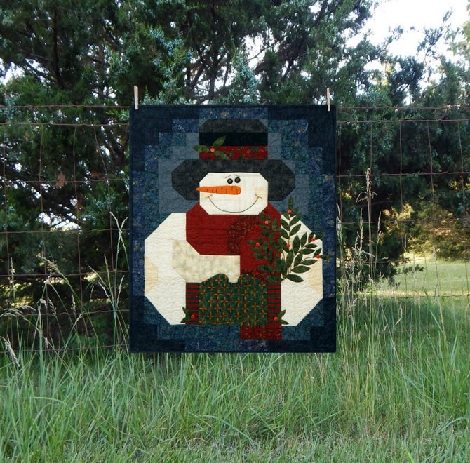 My Snowman Quilt Instant Download Quilt Pattern - Payhip