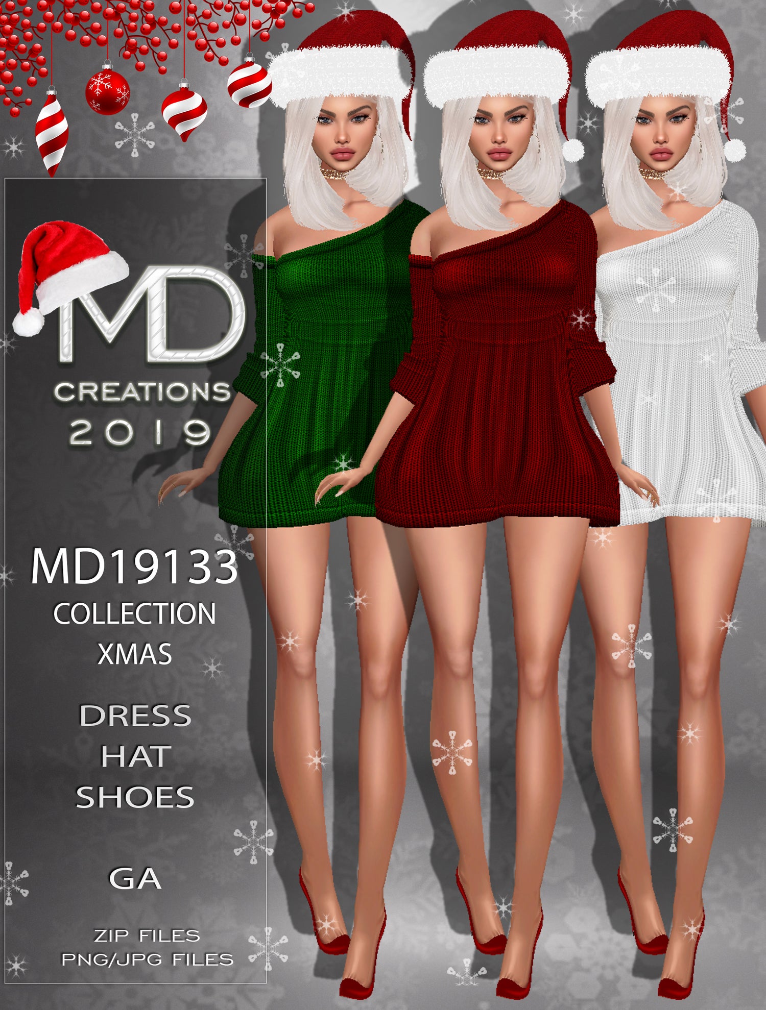 MD 22113 - Santa Babe 7 - Collection Xmas - IMVU - Payhip