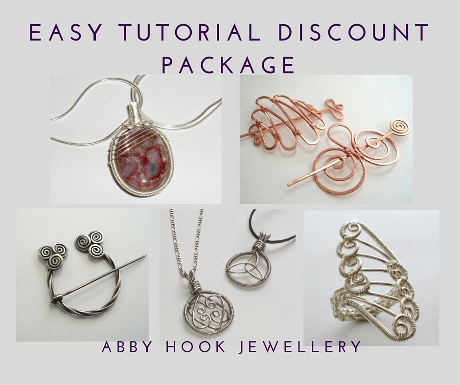 Findings Tutorial Pack - 12 Tutorials included - Wire Jewelry Tutorial - Payhip