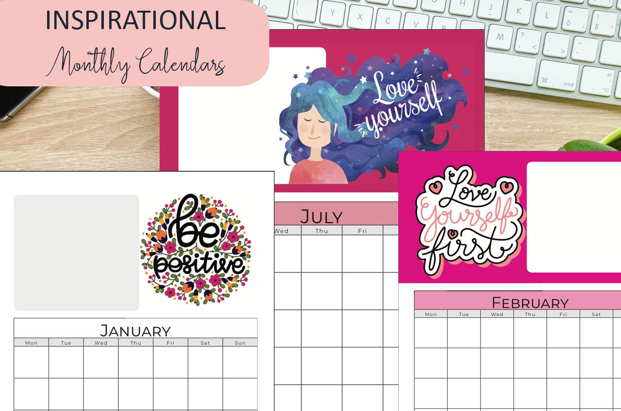 UNDATED MONTHLY CALENDAR - Payhip