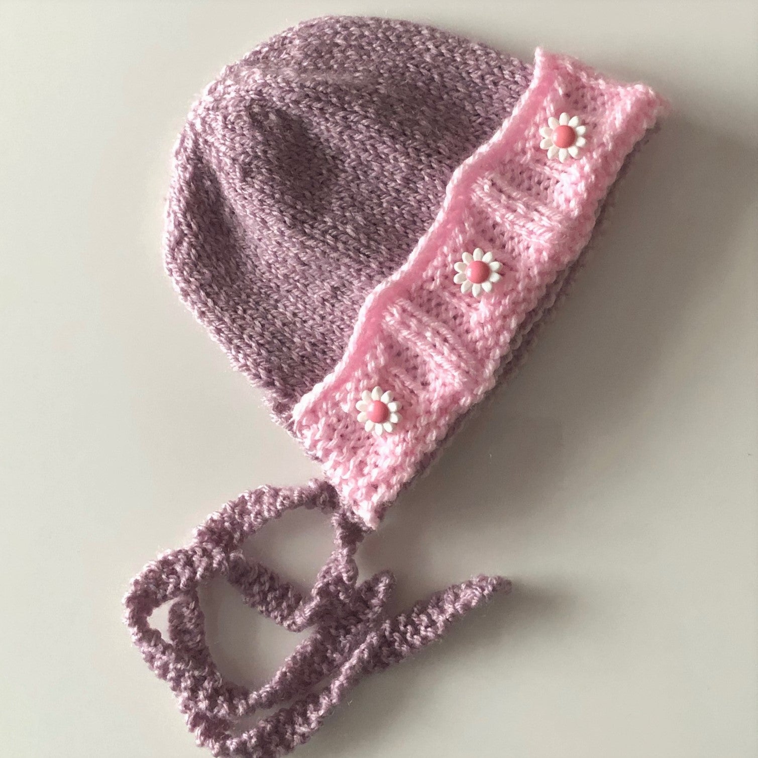 Pretty and Square Baby Bonnet - Payhip