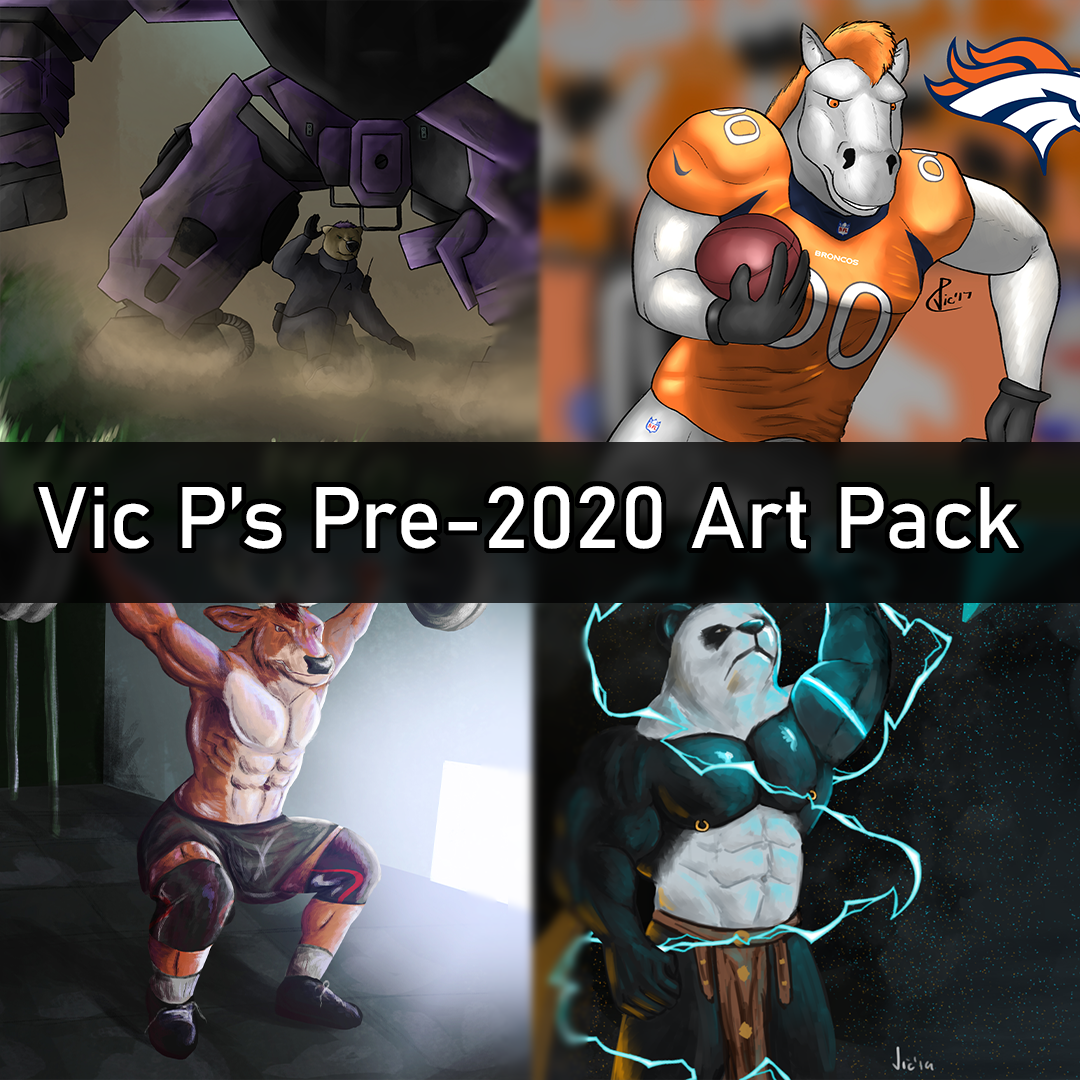 Vic P's Pre-2020 Art Pack! - Payhip