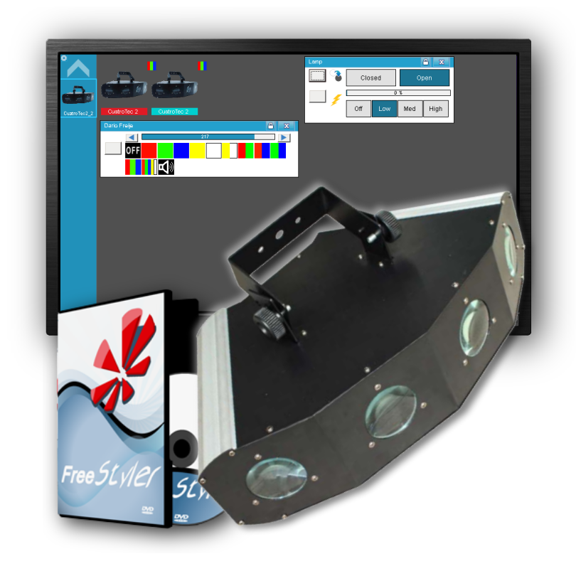 Fixtures De Freestyler P/ Efecto Cuatrotec 2 De American Pro - Payhip