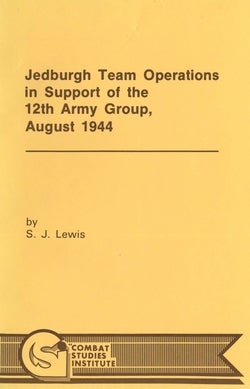 Jedburgh Team Operations in Support of the 12th Army Group - Payhip