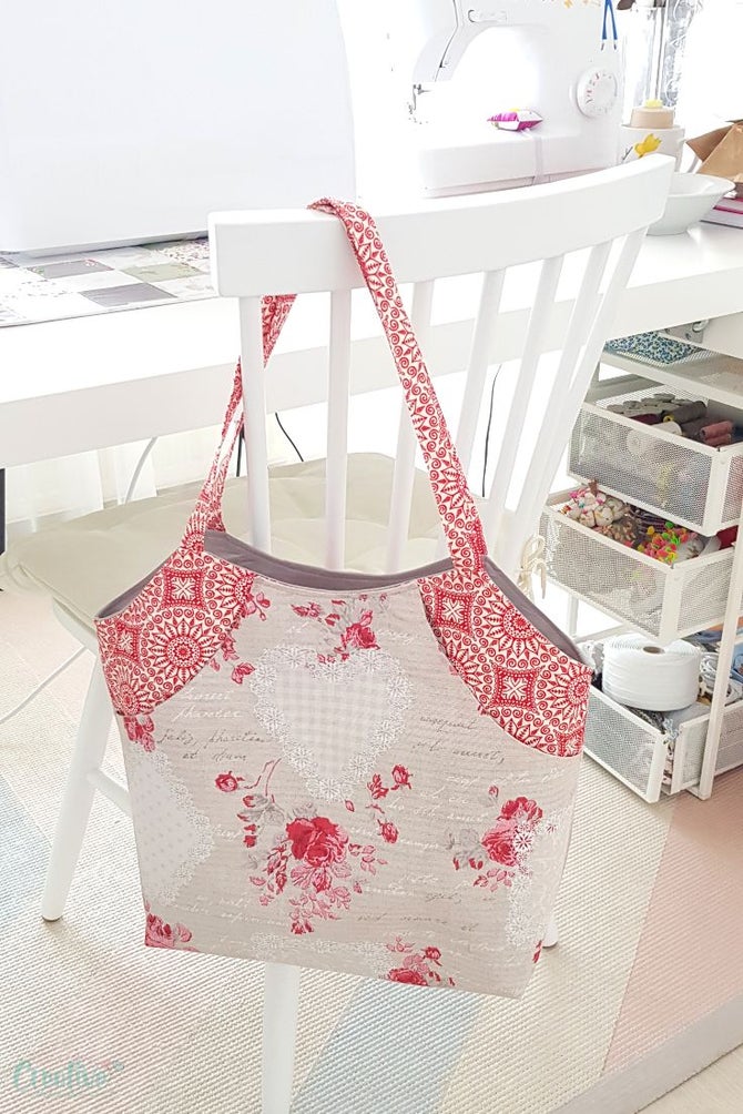 Deep front pocket tote bag pattern - Payhip