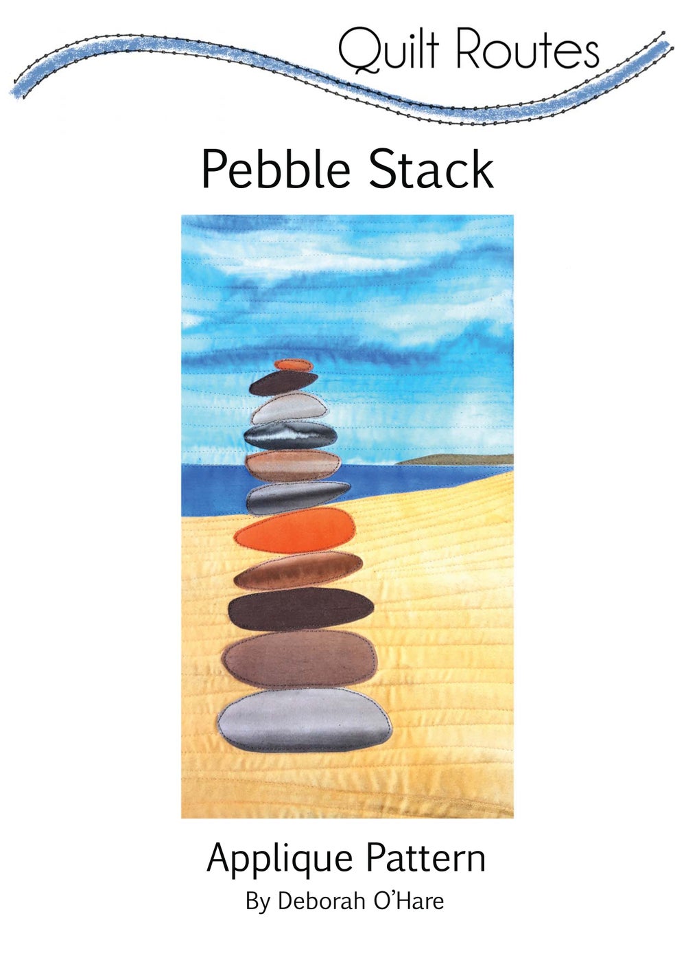 Pebble Shore Mini Fusible Applique Quilt Pattern - Payhip