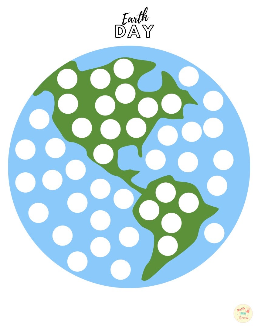 Earth Day Dot Paint - Payhip