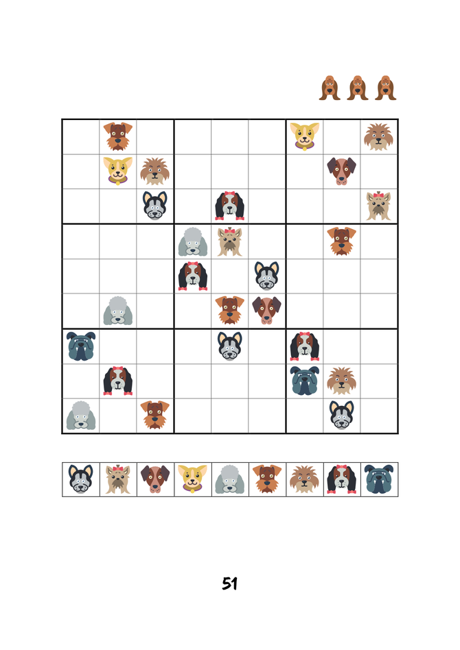 Animal Sudoku: Dogs Mixed Vol. 1 - Payhip