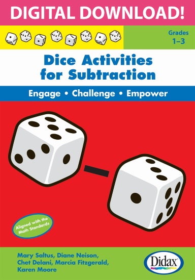 Dice Activities for Subtraction 211222 - Payhip