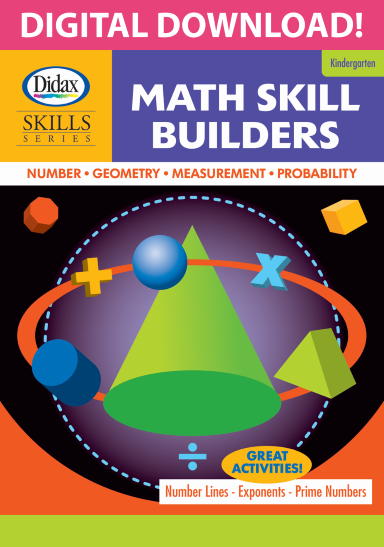 Math Skill Builders, Kindergarten 210900 - Payhip