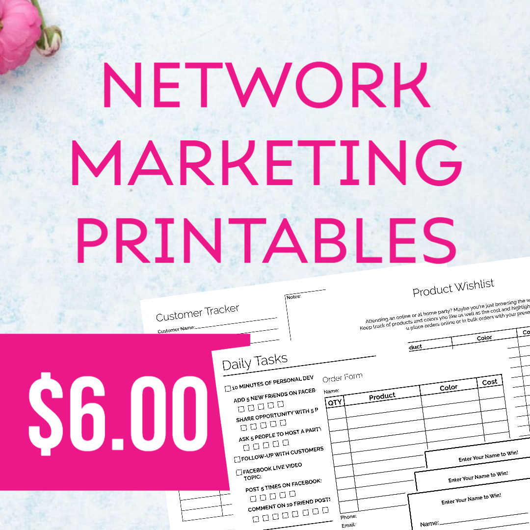 Network Marketing Printables - Payhip
