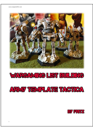 Wargaming List Building Tactics PDF - Payhip