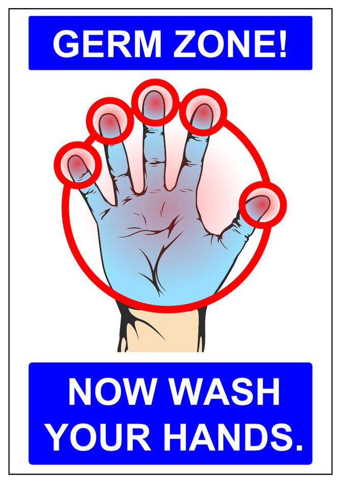 Hygiene - Germ Zone (Wash Hands) - Payhip