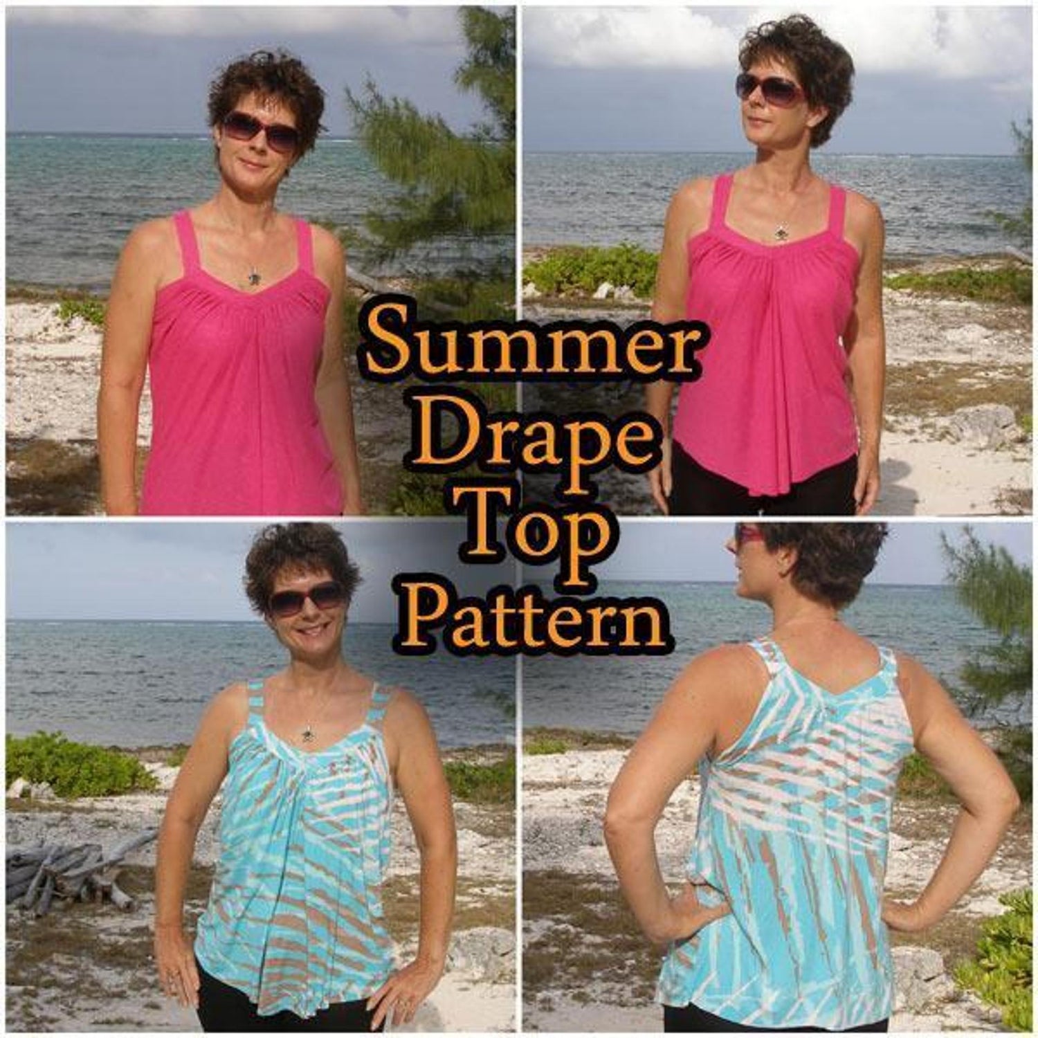 Summer Drape Top Pattern - Payhip