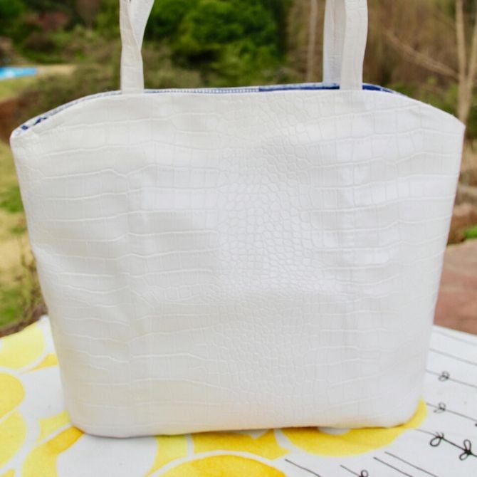 Reversible Fabric Vinyl Tote Bag Pattern - Payhip